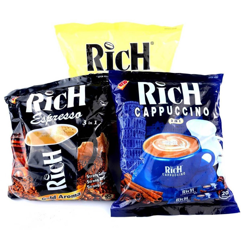 Myanmar Imported Rich Three-in-One Instant Coffee Milky Espresso Flavor ...