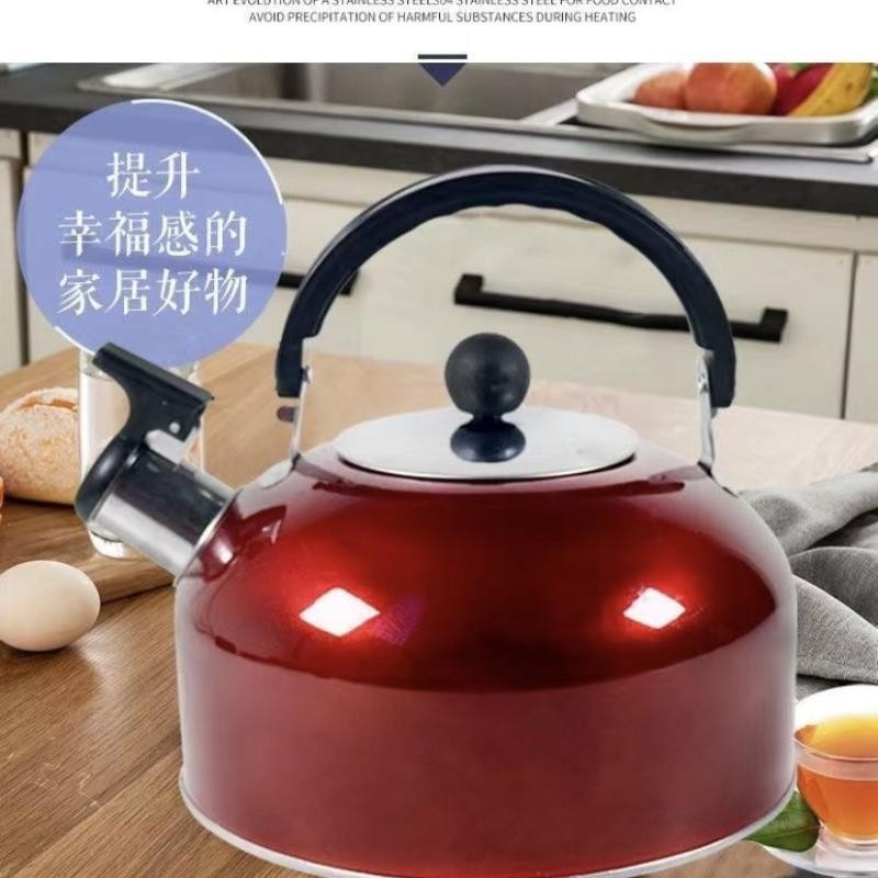 Stainless Steel Flat Bottom Kettle Induction Cooker Gas Stove Universal ...