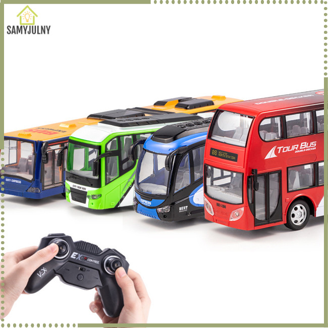 SAM Wireless Remote Control Bus With Light Simulation Electric Large ...