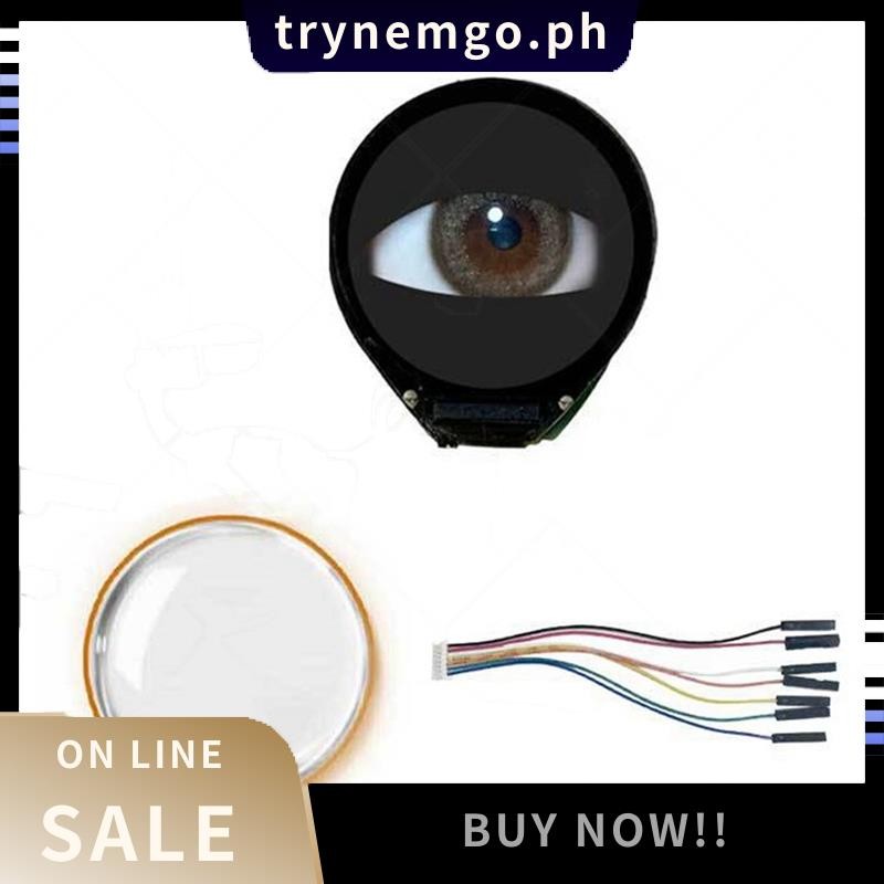 Available Electronic EYE 0.71 Inch Round LCD Display Screen for Arduino Raspberry Pi ESP32 Pico ...