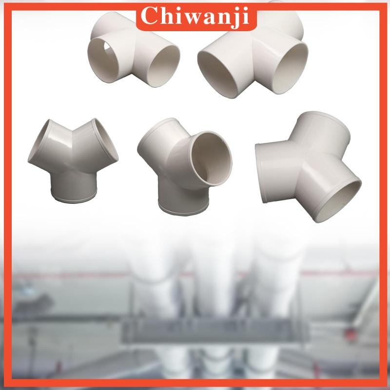 [Chiwanji] 3 Way Elbow Connector PVC Pipe Connections Tee PVC Pipe ...