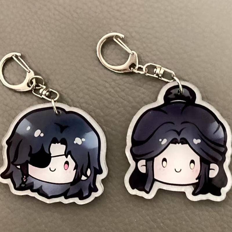 Shake Anime Tian Guan Ci Fu Xie Lian Hua Cheng Keychain Acrylic Figure ...