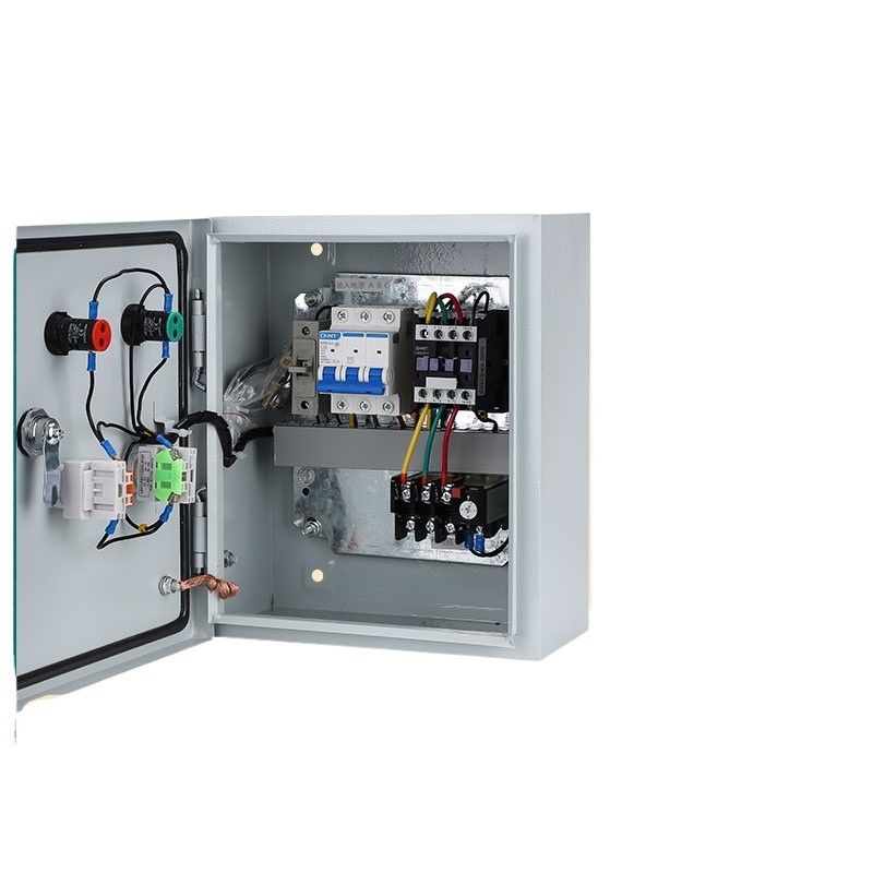 380V three-phase fan control box overload thermal protection electric ...