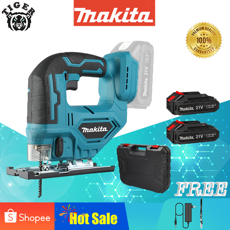 Cordless Jigsaw Portable With Battery Jig saw Wood Handheld Cutter ...