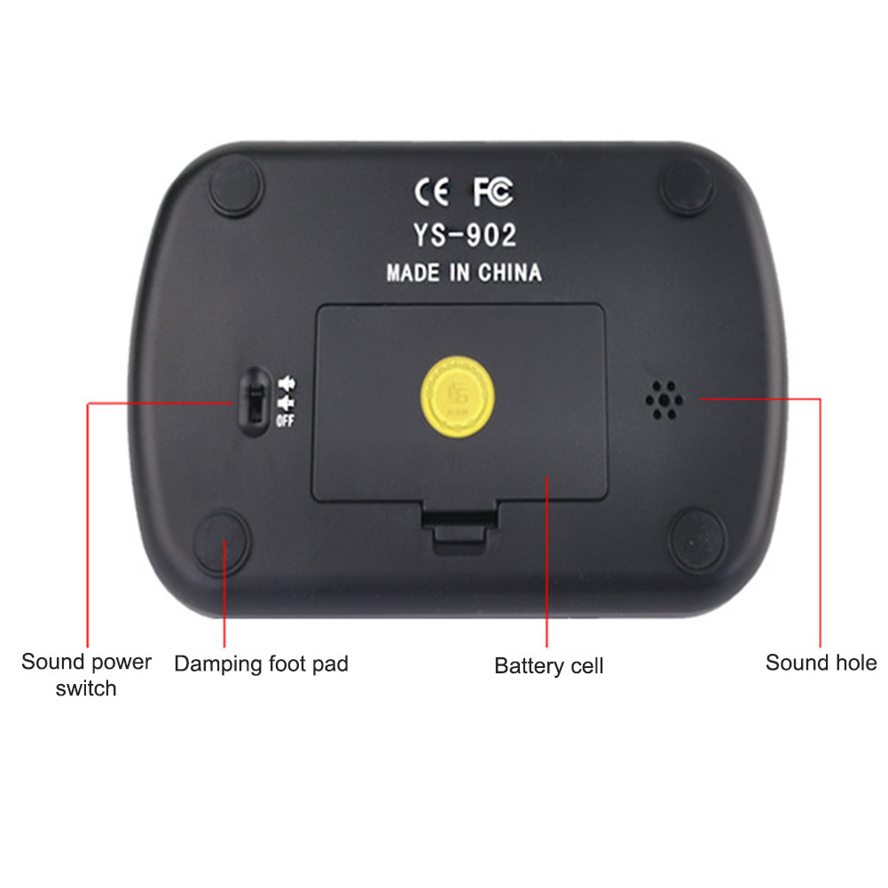 Professional Chess Clock Advanced Chess Digital Timer Board Game Stopwatch Clock Count Up Down ...