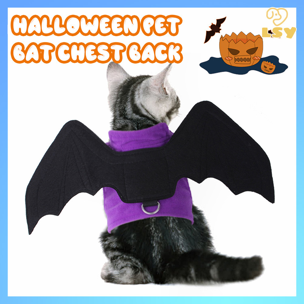 Bat Wings Pet Costumes Halloween Pet Costumes Funny Cat Costumes ...