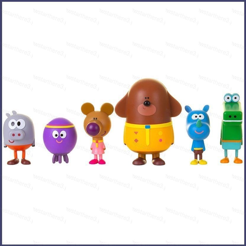 YE 6pcs Blind box Hey Duggee Action Figure Toy dogs Model Dolls toys ...