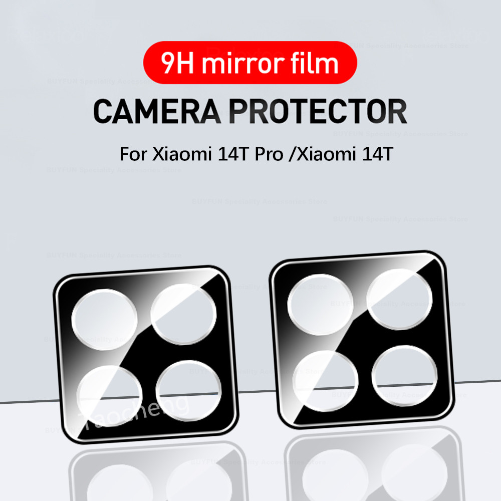 3 Pcs Mobile Phone Camera Lens Tempered Glass Film for Xiaomi 14T Pro ...