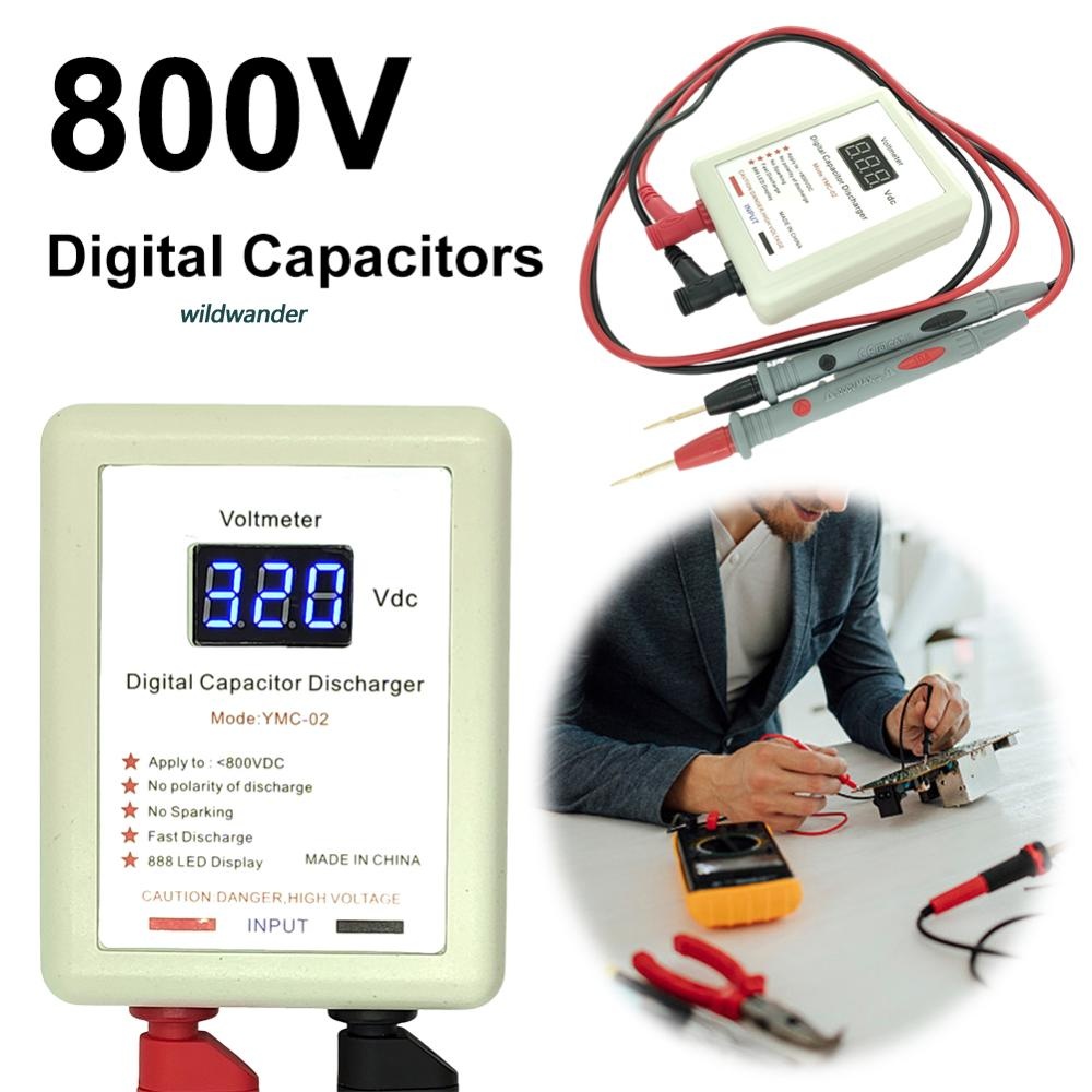 800V Digital Capacitor Fast Discharger High Voltage Discharging Tool ...