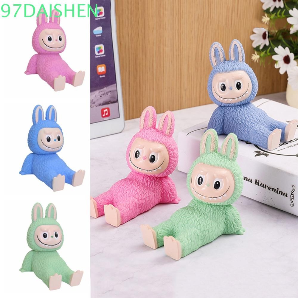 DAISHEN 2pcs Labubu Figure Model, Phone Holder Support Labubu Doll Toy ...