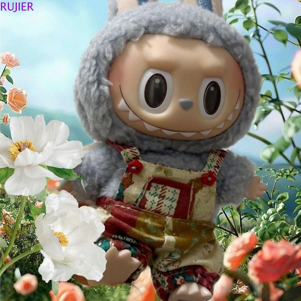 RUJIER Labubu Doll Clothes, Overall Collection Labubu Pendant Doll ...