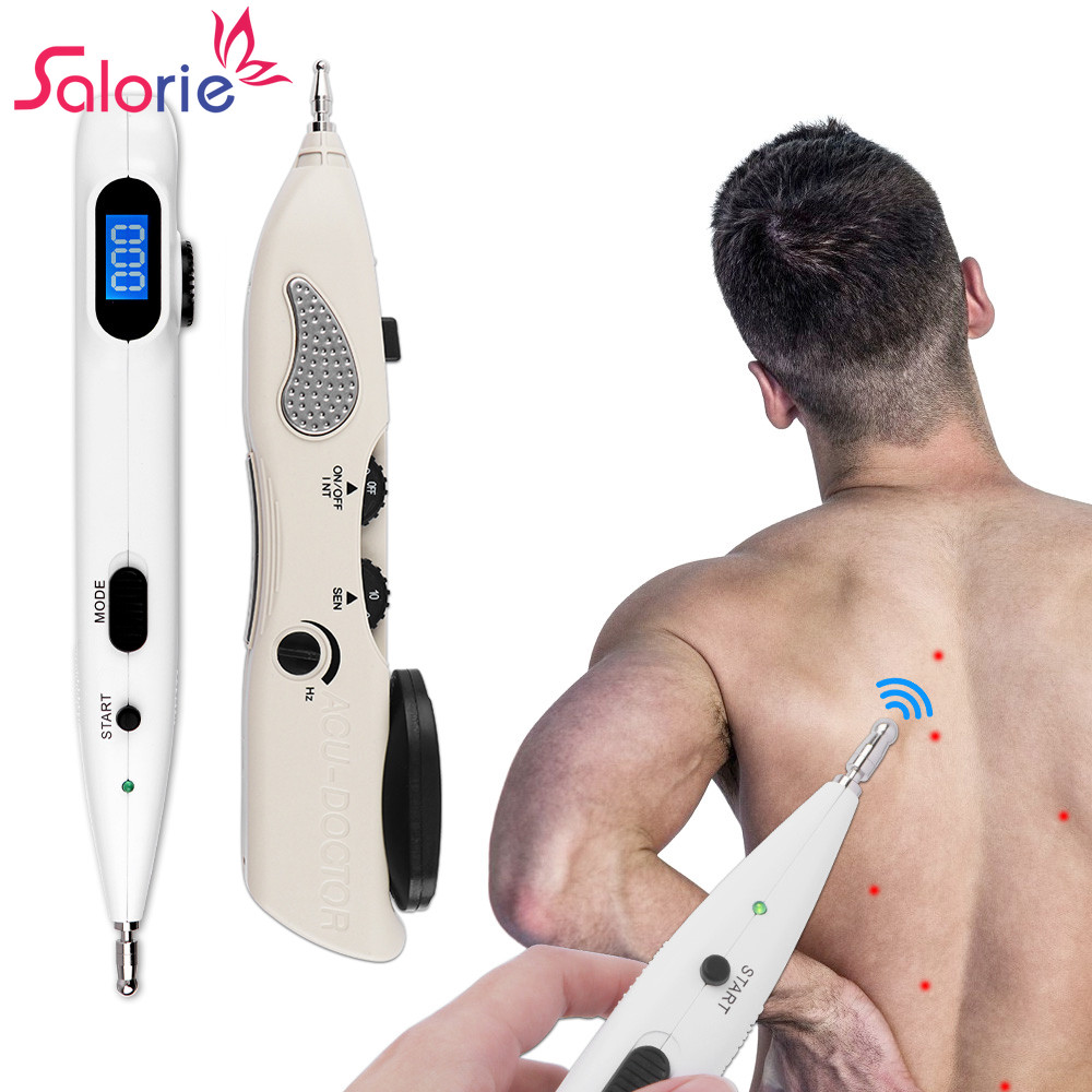 Salorie Electric Pulse Energy Pen Meridian Detector Pen USB ...