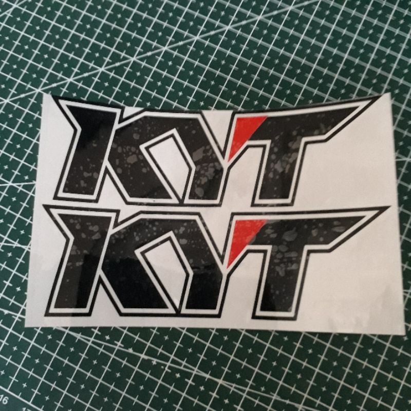 Kyt STICKER / KYT STICKER 16X4cm | Shopee Philippines