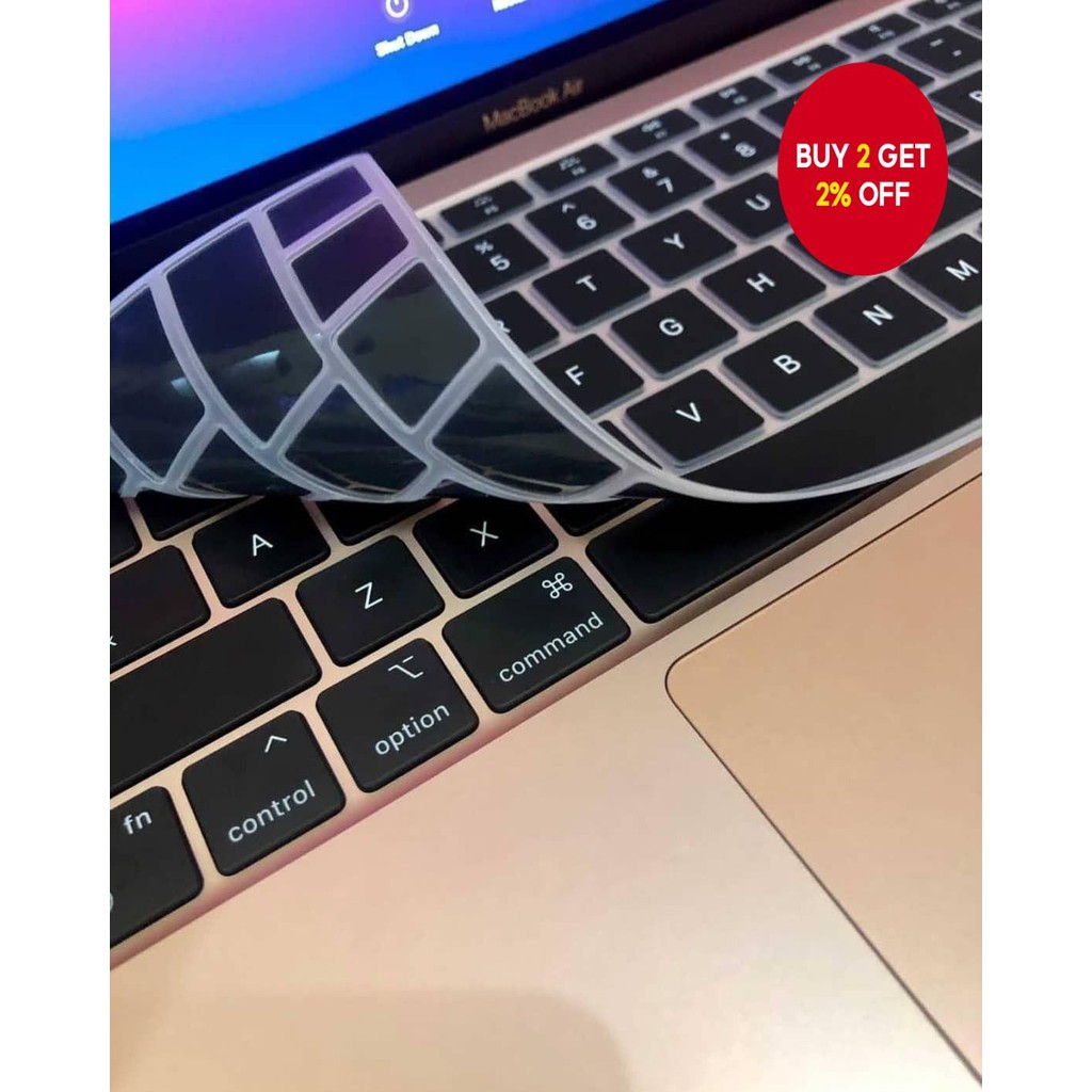 Keyboard Protector Silicon Cover for Macbook 2024 Air13 A2179 A2337 ...