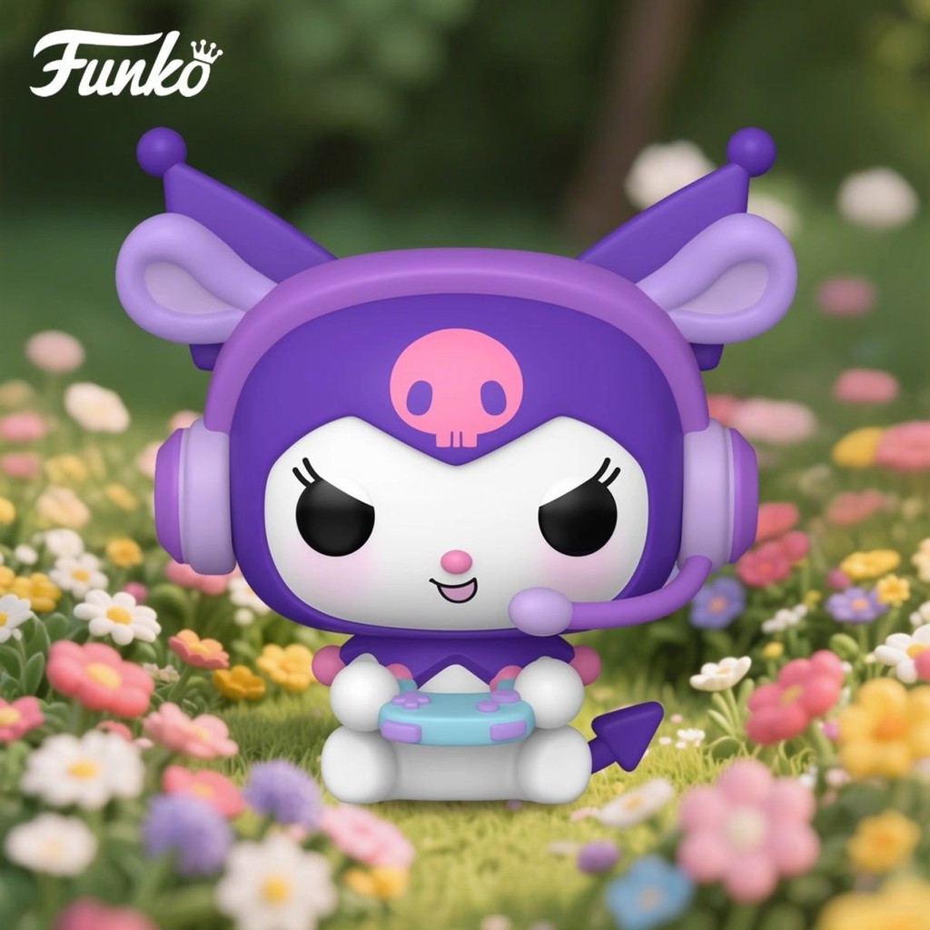 Sanrio Gamer Kuromi Gamer Kuromi Gamer Kuromi Trendy Play Figure ...