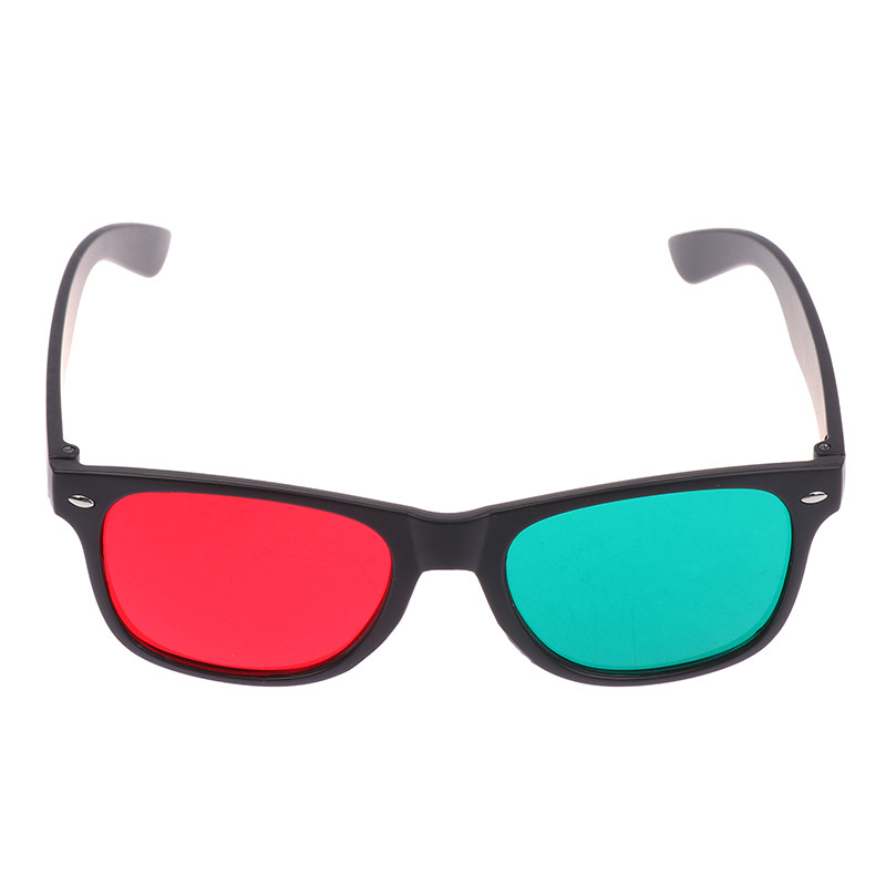 [RT] ck Frame Red Blue Green 3D Glasses For Amblyopia Training Vision ...