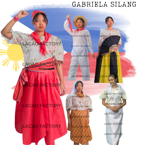 lacaofactory3 Historical Attire Women Rebolutionary Katipunera Girl ...