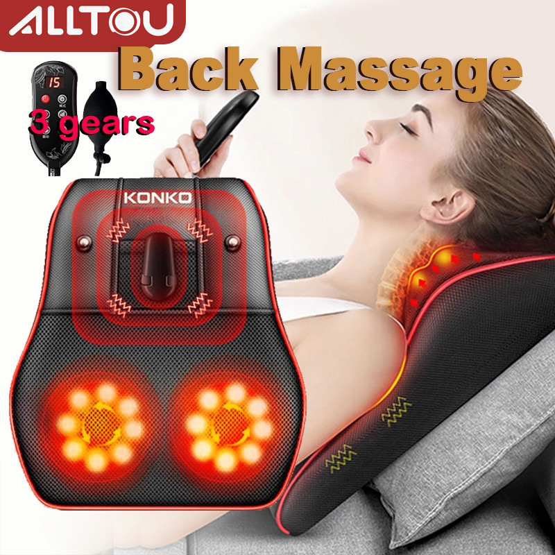Updated Back Massager Electric Massager for Back Pain Neck Massager ...