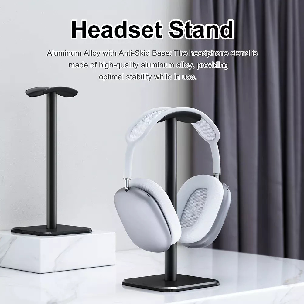 Over Ear Headphone Stand Detachable Aluminum Alloy Gaming Headsets ...