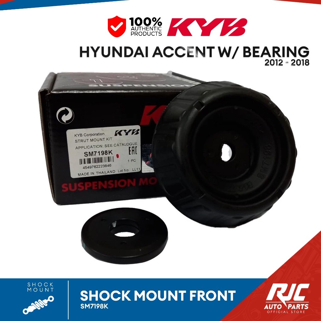KYB SHOCK MOUNTING HYUNDAI ACCENT 12-UP / KIA PICANTO 11-15 W/ BEARING ...