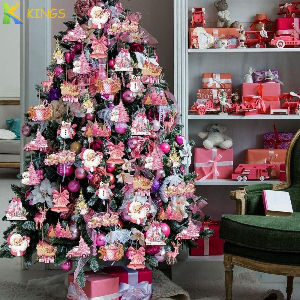 KINGS 24Pcs/set Christmas Hanging Pendant, Hangable Cute Christmas ...