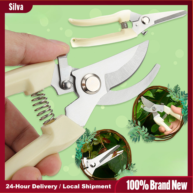 Pruning Shears Cutter Home Gardening Plant Scissor Stainless Steel Garden Scissors Flower Fruit ...