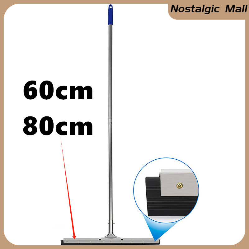 60cm/80cm Heavy Duty Floor Squeegee-Floor Wiper Silicon Rubber Floor ...