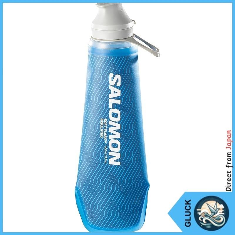 Salomon Hydration Bottle Foldable Pack Portable Water Bottle Soft Flask 400/13 Insul 42 Clear ...
