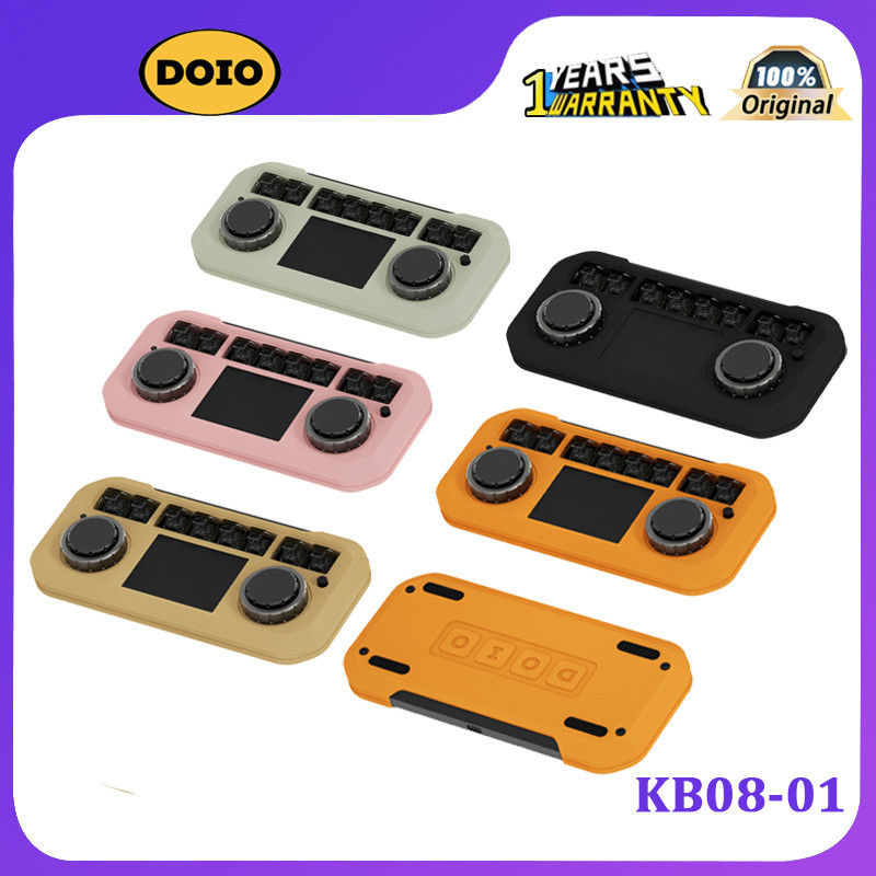 DOIO KB08-01 Aluminum alloy touch pad Mechanical keyboard control portable keyboard and mouse ...