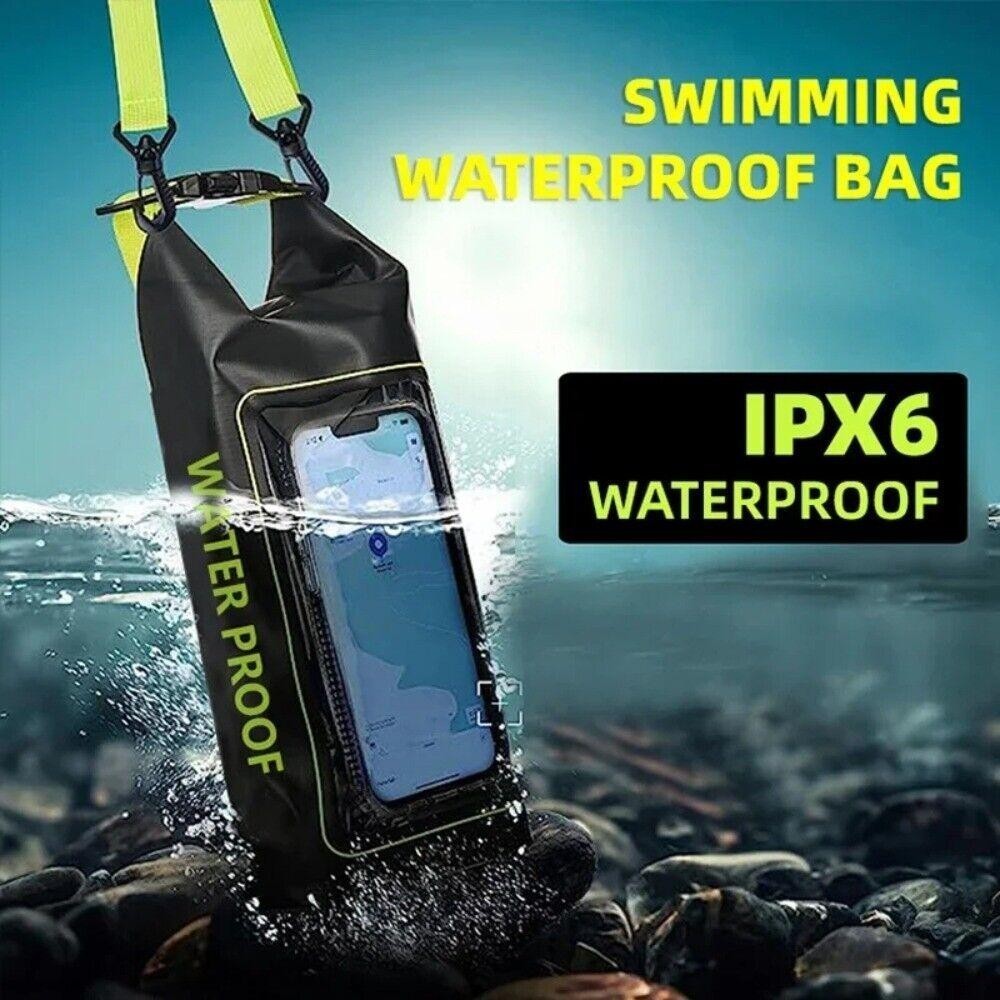 2L/5L Large Capacity Roll Top Waterproof Dry Bag Outdoor Storage ...