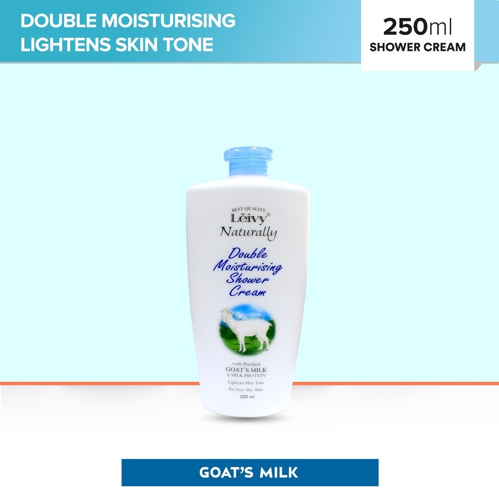 Najmia 2 - Leivy Shower Cream Goats Milk, Royal Jelly & Refill | Shopee ...