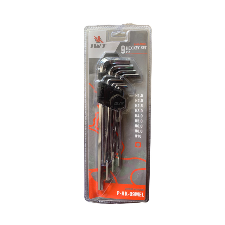 IWT JAPAN L key regular long 9pcs 09MEL | Shopee Philippines