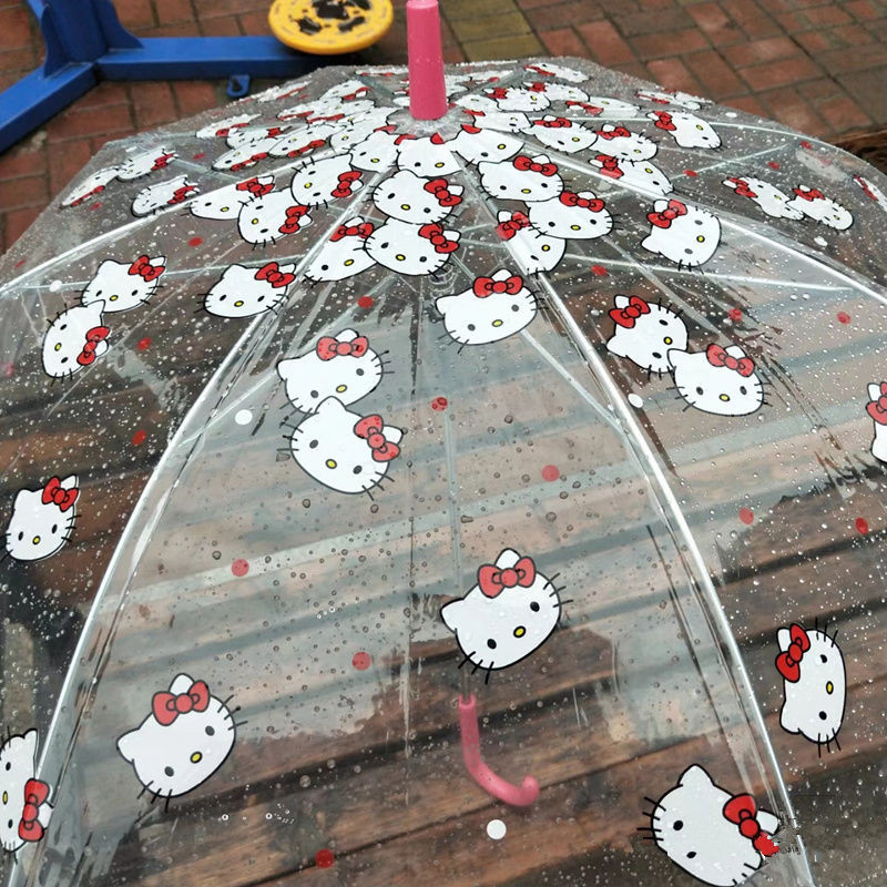 Hello Kitty Umbrella Transparent Long20240715 | Shopee Philippines