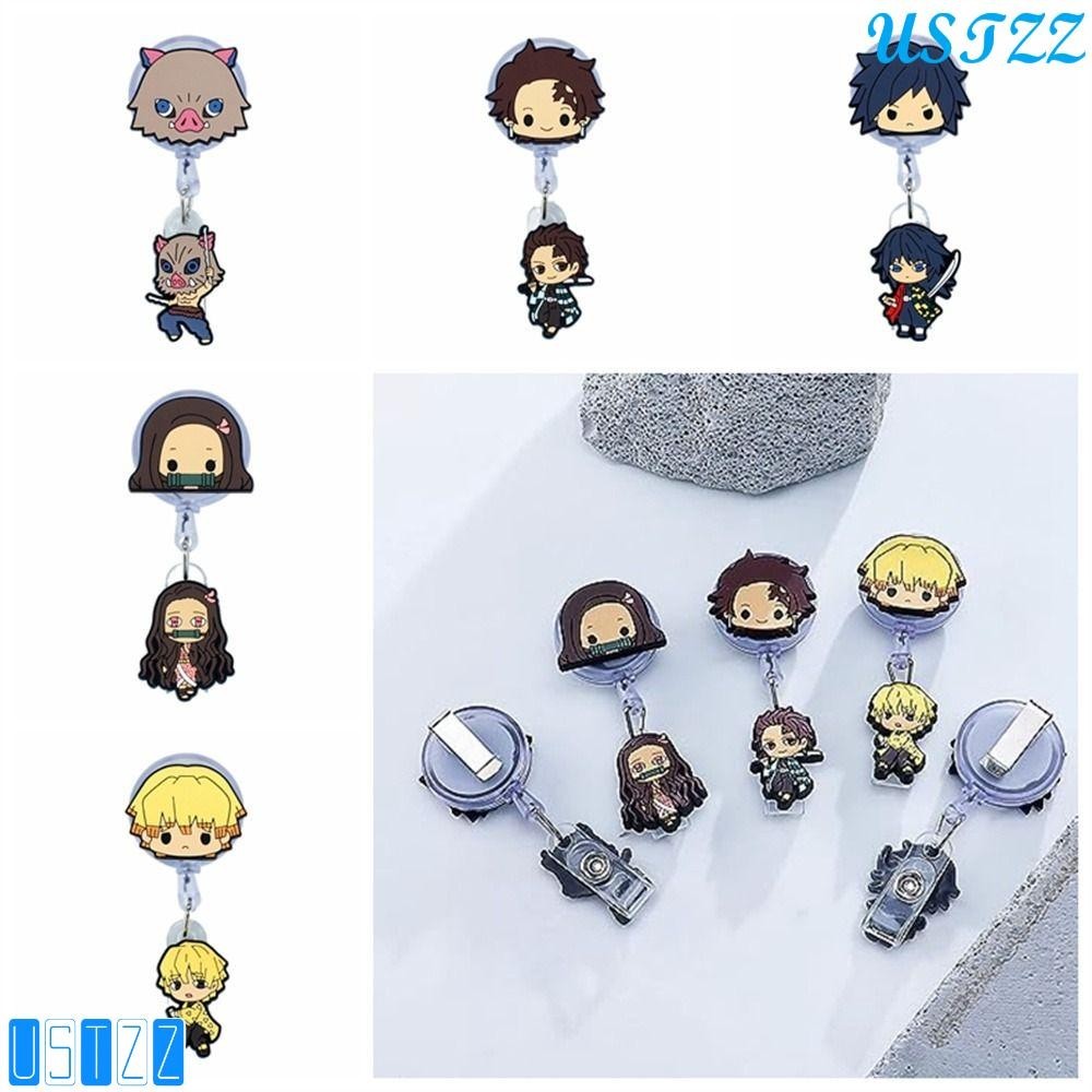 USTZZ Demon Slayer Badge Reel, Kimetsu No Yaiba Kamado Nezuko ...