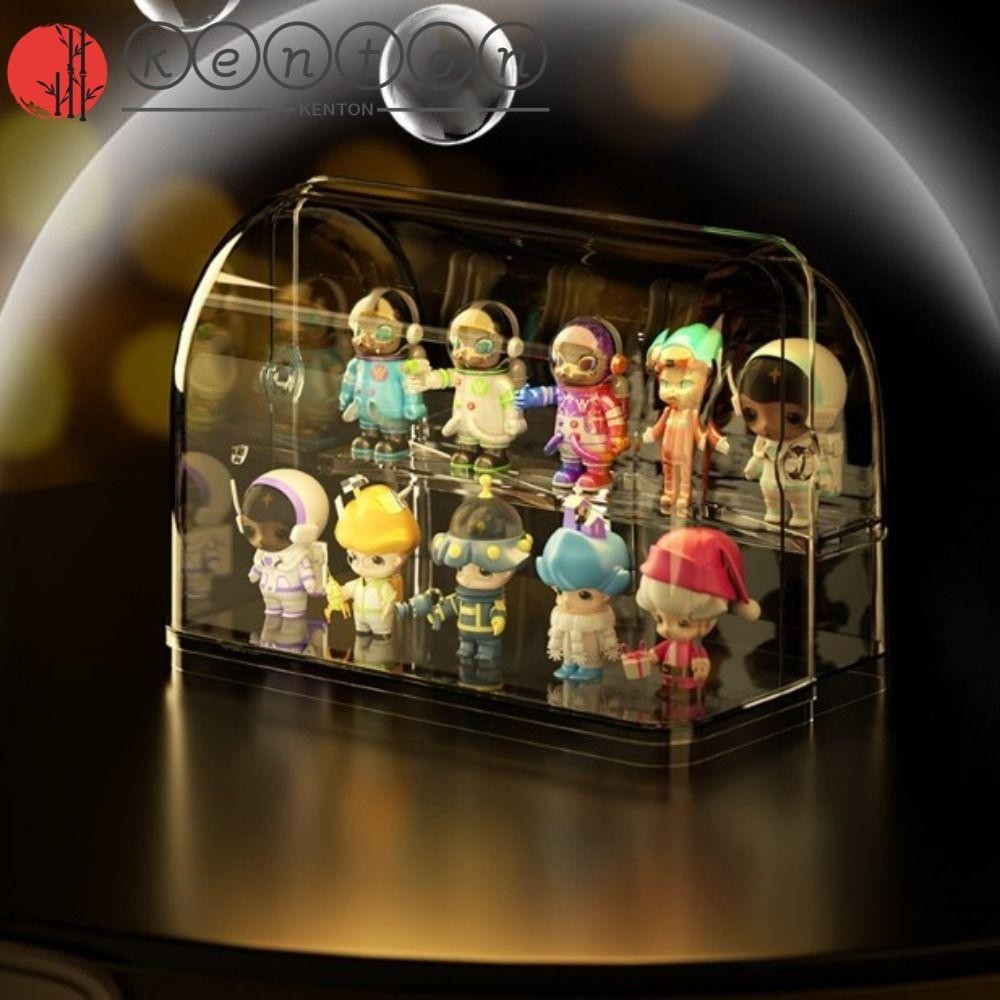 KENTON Doll Display Case, Plastic Transparent Figurine Display Cabinet ... KENTON Doll Display Case, Plastic Transparent Figurine Display Cabinet ...