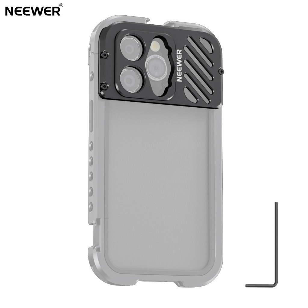 NEEWER Lens Backplane Aluminum for iPhone 14 Pro Phone Cage NEEWER ...