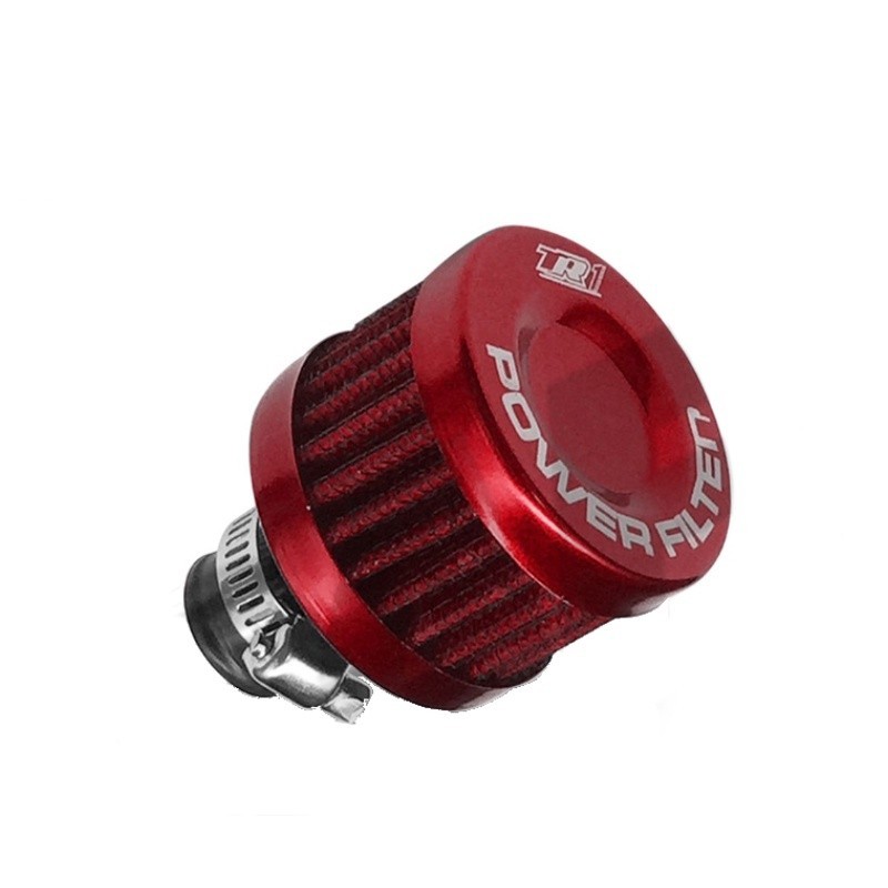 MOTORCYCLE UNIVERSAL AIR FILTER 12MM COLD AIR INTAKE FILTER TURBO VENT ...