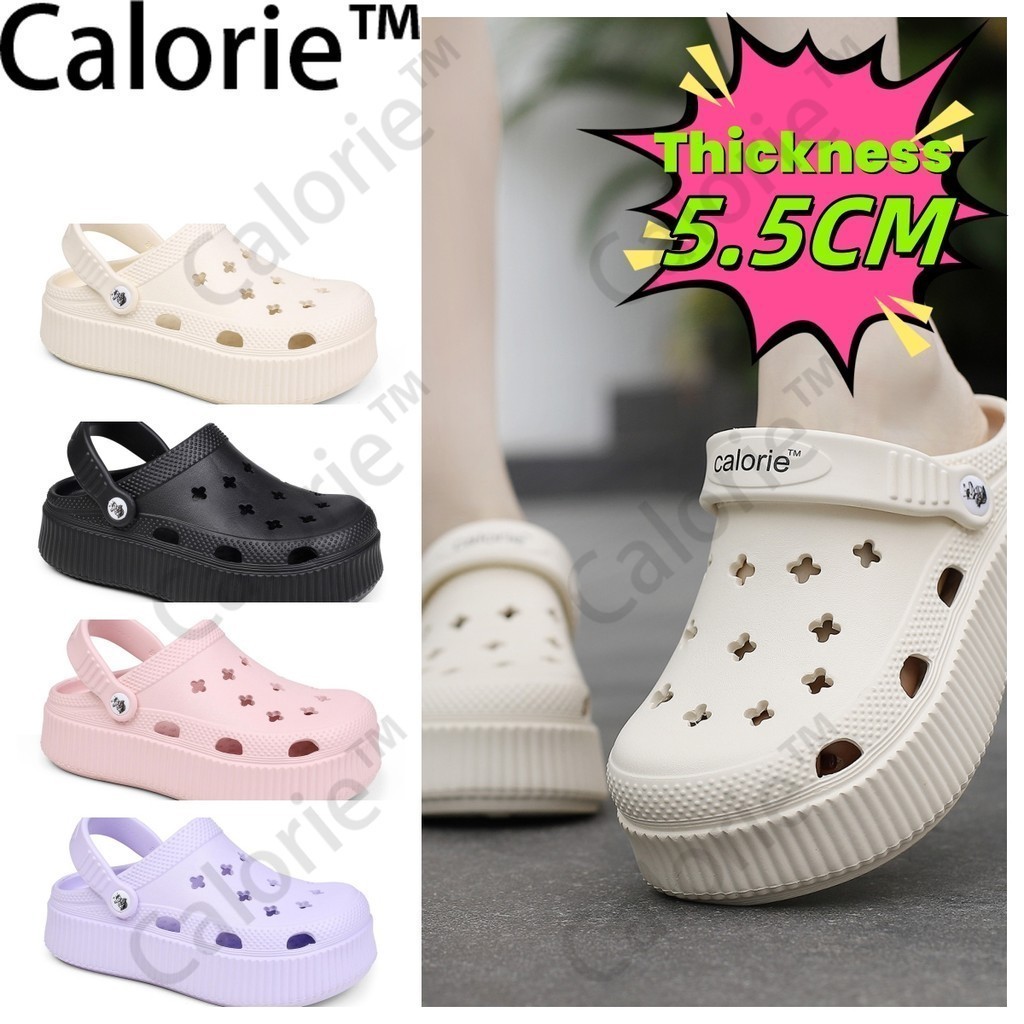 Calorie Fashion Thick Comfortable Bottom Beach Sandals For Women Paired ...