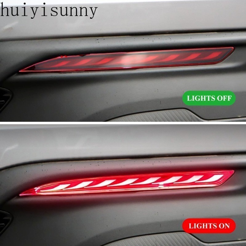 HYS For Geely Coolray 2021 2022 Car LED Rear Bumper light Daylight ...