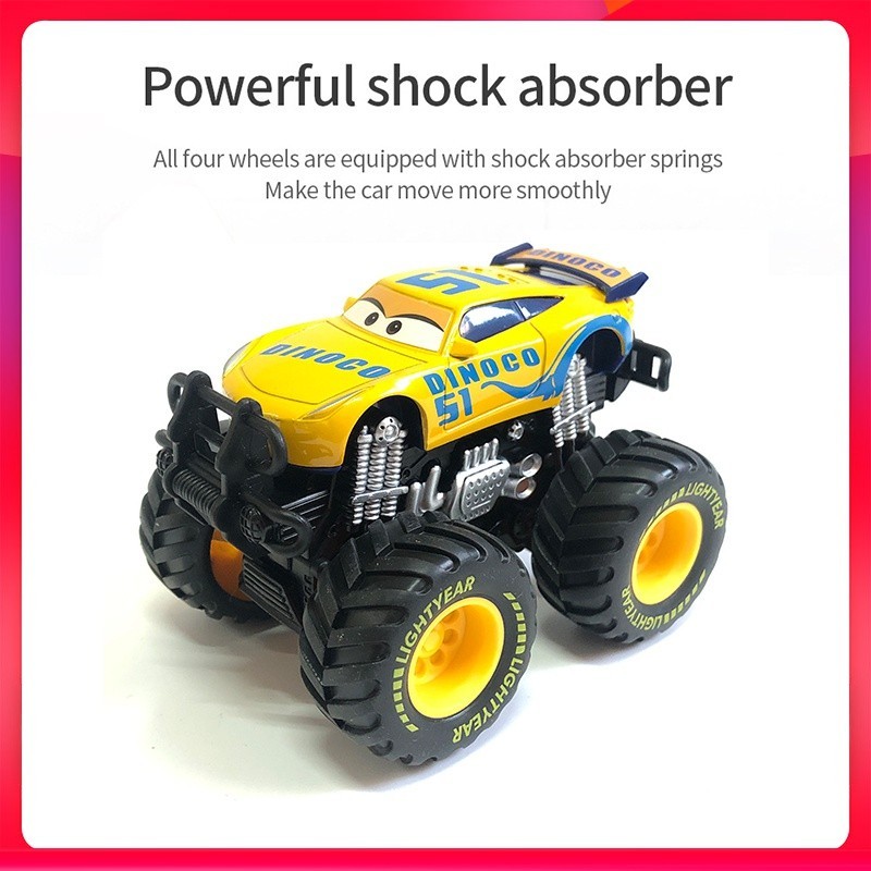 Monster cars toys Inertial Power Off-Road Bigfoot Car Racing Car ...