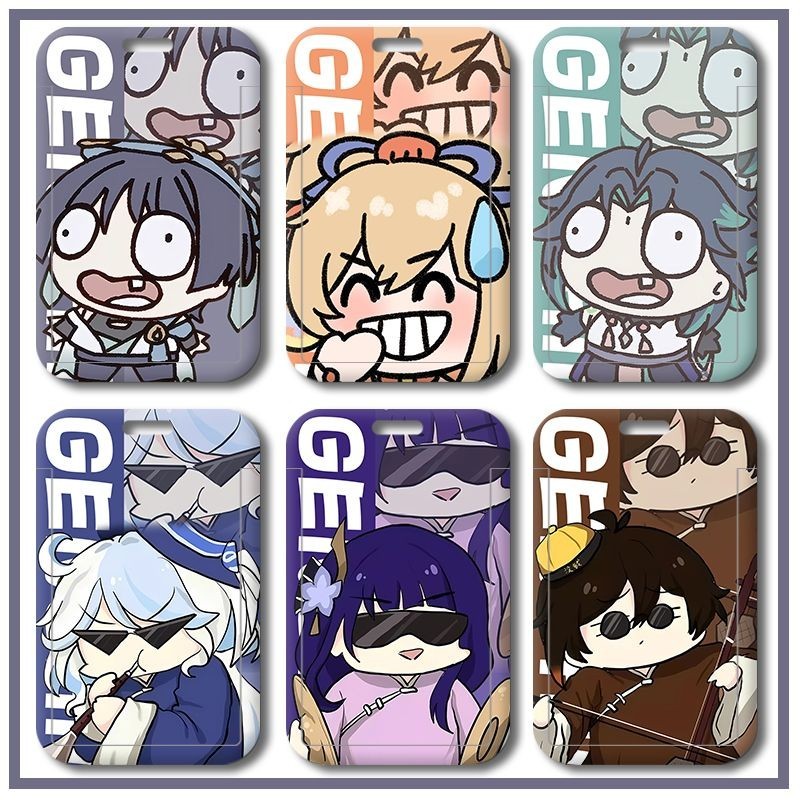 New Design Fun Version Genshin Impact Furina Scaramouche Custom Card ...