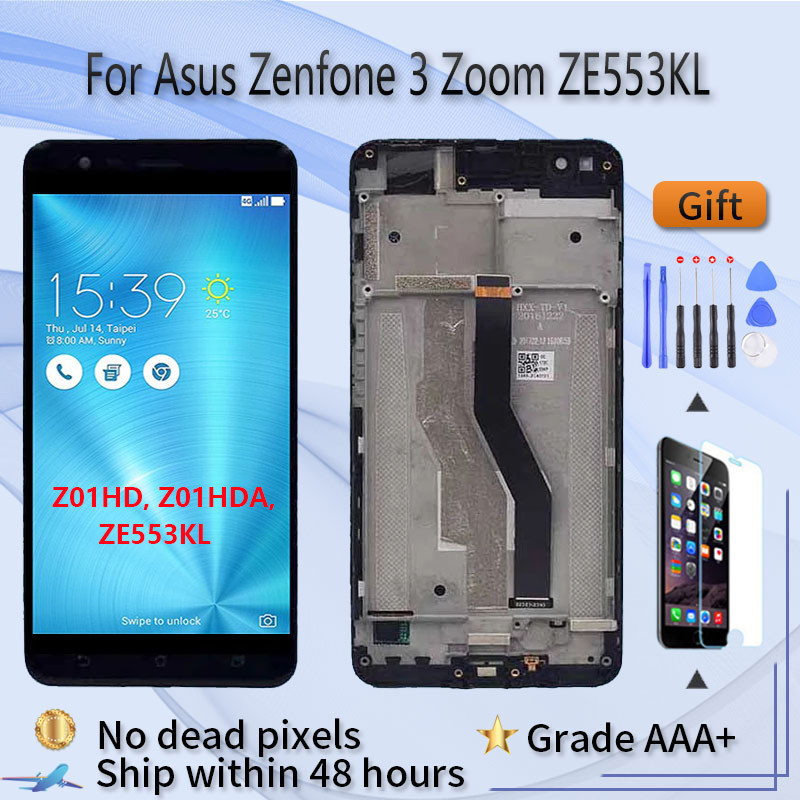 LCD For Asus Zenfone 3 Zoom ZE553KL Screen Replacemet Assembly with ...