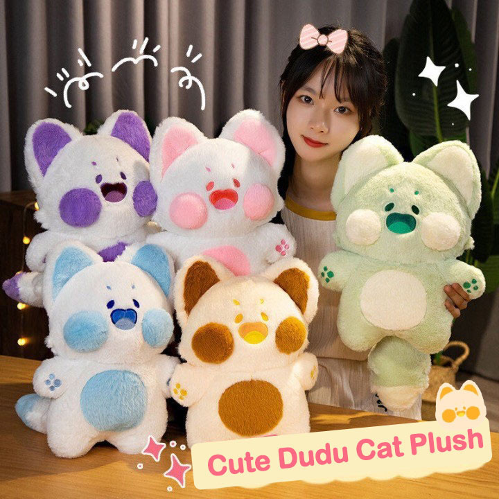 40cm Cute Kitty Dudu Cat Plush Kids Stuffed Toy Cartoon Animal Toy Kid ...
