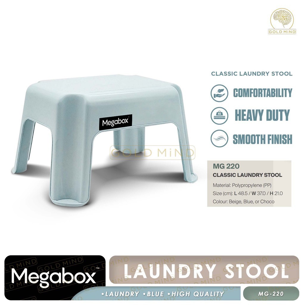 Megabox Classic Laundry Stool / Small Chair (MG 220) - Gold Mind ...