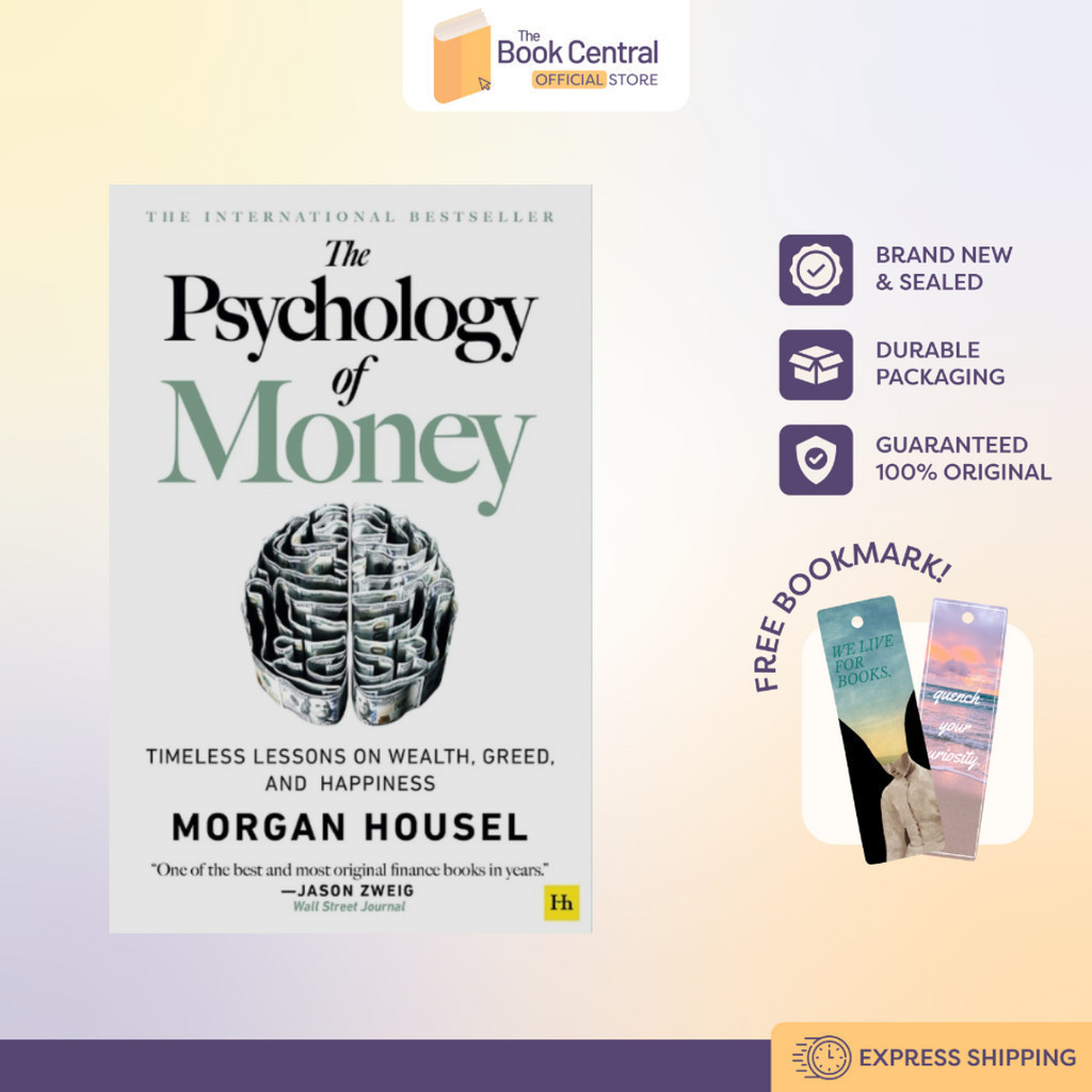 The Psychology of Money (ORIGINAL) Timeless Lessons by Morgan Housel (PB) Non Fiction Books ...
