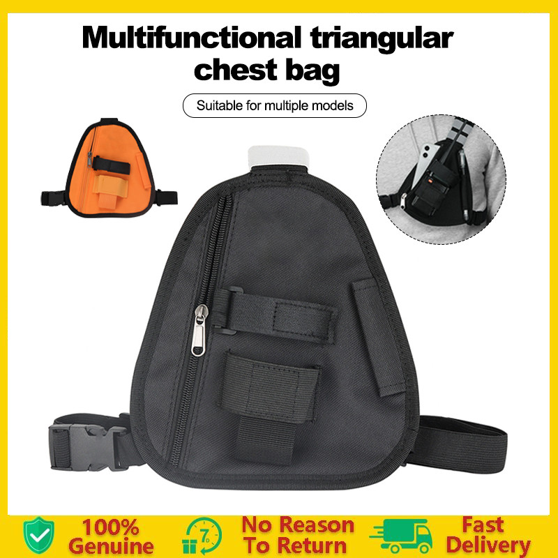 Nylon Outdoor Portable Multifunctional Backpack Walkie Talkie Triangle ...