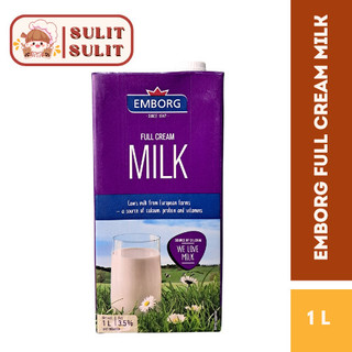 Emborg Full Cream Milk 1000ml / Cow's Milk / Full Cream Milk 1L ...