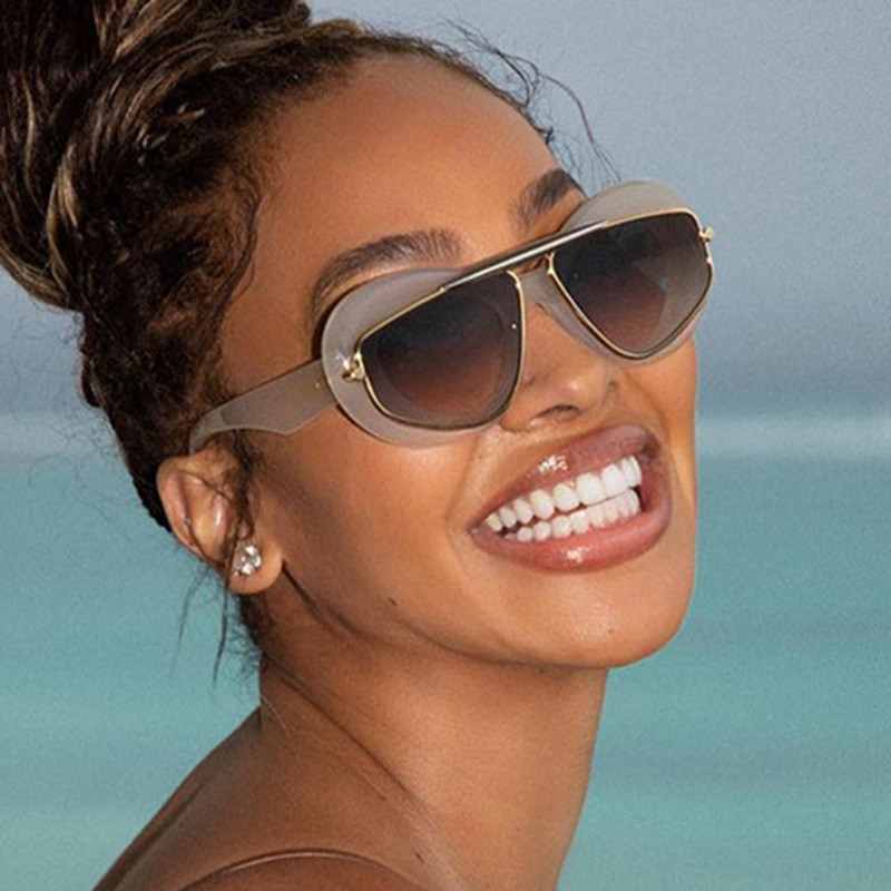 Inflatable Bread Toad Y2K Sunglasses Premium Touch Personality Cat-eye ...