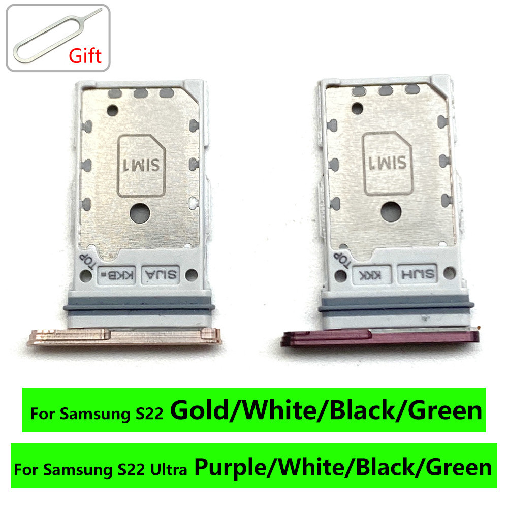 New High Quality For Samsung S20 Ultra S22 Plus S22 Ultra Sim Card Tray ...