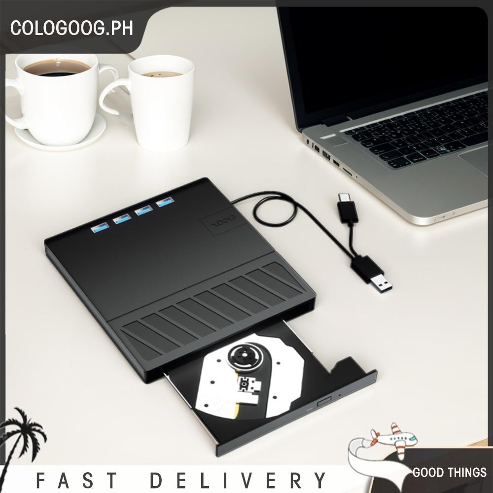 7 in 1 USB 3.0 Type C External Blu-ray Optical Drive CD DVD Burner for ...